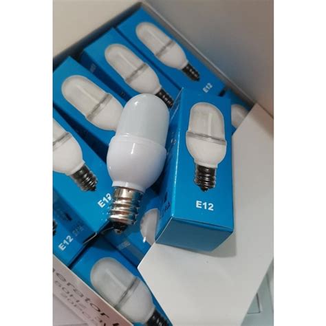 Jual Lampu Kulkas E E Led Warna Putih V V W Bohlam Kulkas E Putih Mj Shopee