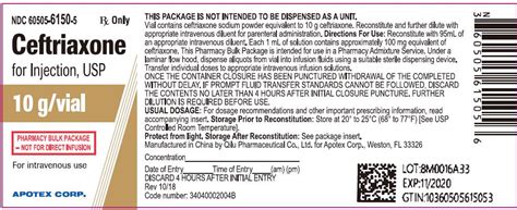 Ceftriaxone Fda Prescribing Information Side Effects And Uses