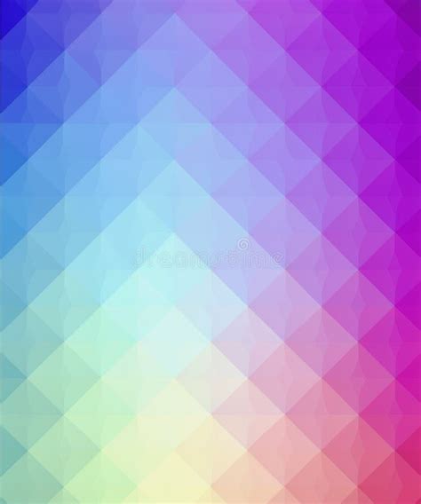 Geometric Design Abstract Mosaic Background Colorful Futuristic Background Geometric Triangle