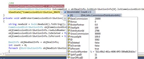 C On Storing Value To Viewstate Issue Is Coming Stack Overflow
