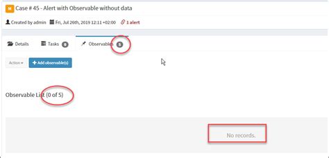 Bug Observable Without Data Breaks Display Of Observables · Issue 1080 · Thehive Project