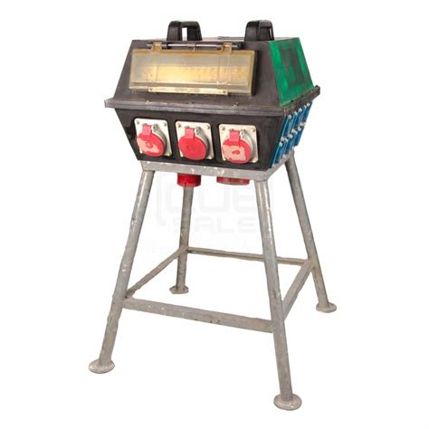 Power Distro 63 Amp 3x 32a 6x Shuko Switch ⋆ Cue Sale