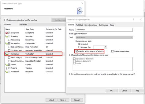 How To Force All Documents From One Batch Into The Same Verification