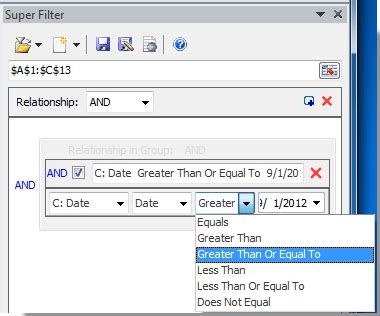 How To Filter Dates Between Two Specific Dates In Excel
