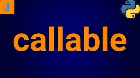 Python Callable Youtube