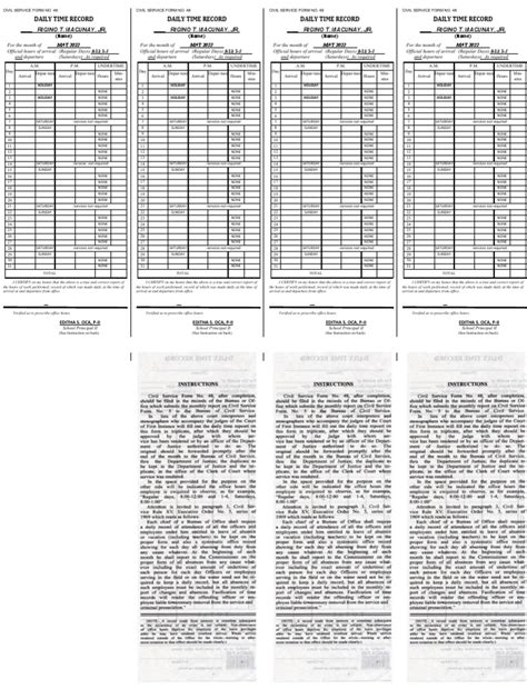 Dtr Form 48 Riginofeb Pdf