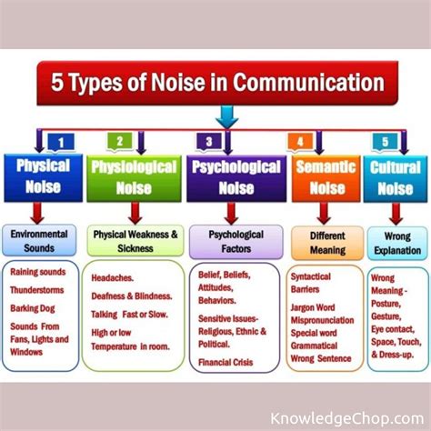 Noises In Communication Knowledge Ninja