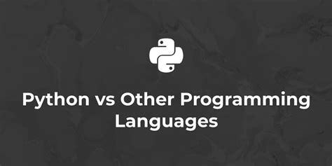 Charles Aiyenigba On Linkedin Comparing Python To Other Programming