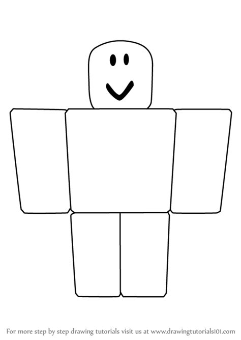 Roblox Characters Coloring Pages Sketch Coloring Page