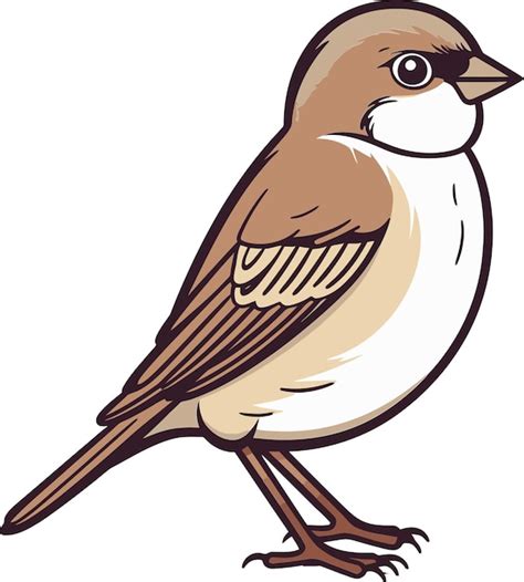 Un Dibujo De Un Ave Con Un Pájaro En él Vector Premium