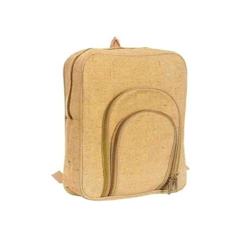 Jute Backpack Bag High Quality Jute Various Sizes Available Elegant Brown Color
