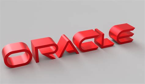 Oracle Logo Cgtrader