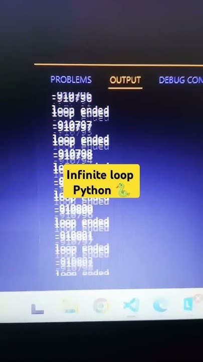 Infinite Loop In Python Python Coding Coder Latestupdate 2025