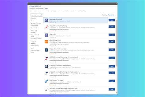 approvals add in makes creating and managing approval requests on word