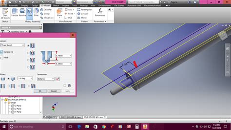 creating hole in an assembly autodesk community