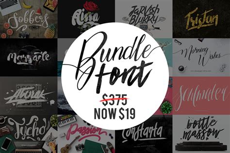 Bundle Font Stunning Display Fonts ~ Creative Market