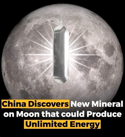 Muhammad Khawar Mehtab On Linkedin China Has Discovered A Moon Crystal