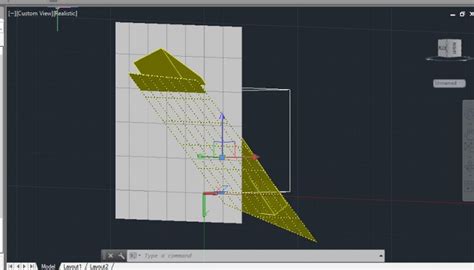 Trim A Surface With A Surface And Then Delete The Cutting Surface Autocad 3d Modelling