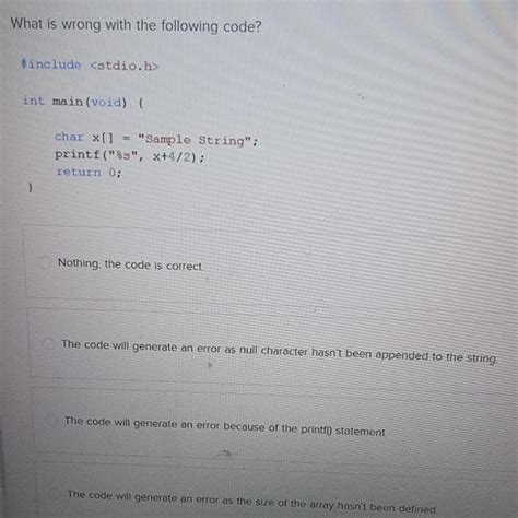 Solved What Is Wrong With The Following Code Include Chegg Com