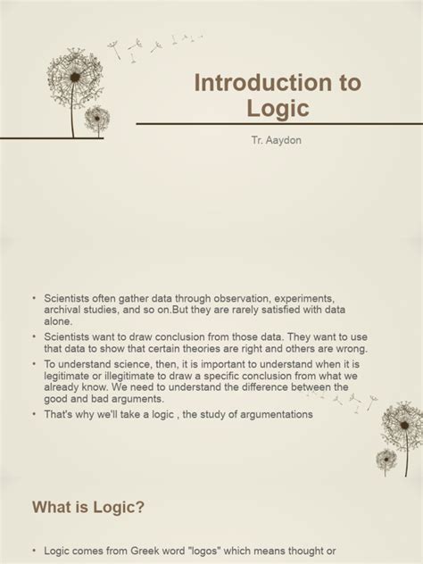 Introduction To Logic Pdf Argument Logic