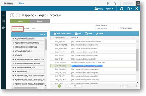 Modifying Import Definition