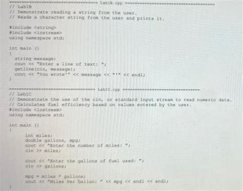 Solved Fix Compile And Run The Programs Below Then Submit