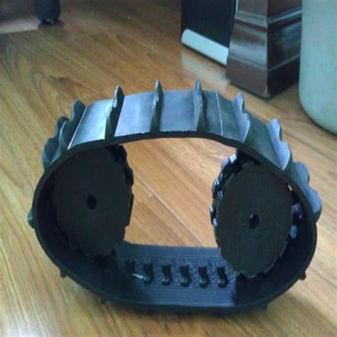 Mini Robot Rubber Track With Wheels Rubber Track And Rubber Crawler