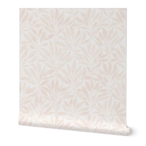 Xl Rustic Olive Leaf Pattern Wallpaper Spoonflower