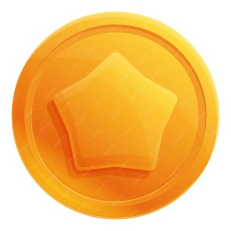 Premium Vector Badge Token Icon Cartoon Of Badge Token Vector Icon For Web Design Isolated On