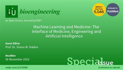 Bioengineering Mdpi On Linkedin Machinelearning Medicalinformatics Digitalhealth