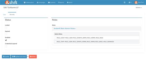 Users Documentation Andshift