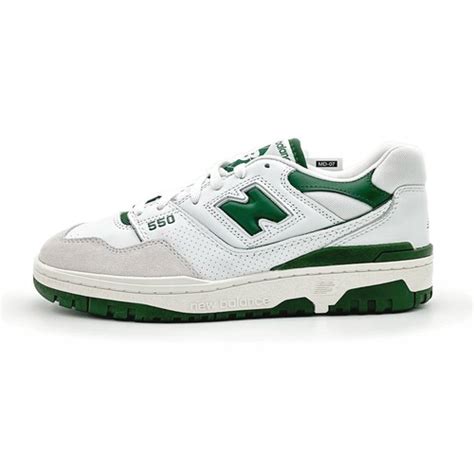 Bb550wt1 New Balance 550 White Green Sail Cream Ivy British Ivory Grey