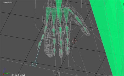Hand Mesh Incorrect Automatic Weighting To Modified Rigify Rig Animation And Rigging Blender