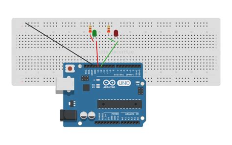 Circuit Design 01 Arduino Blink Tinkercad