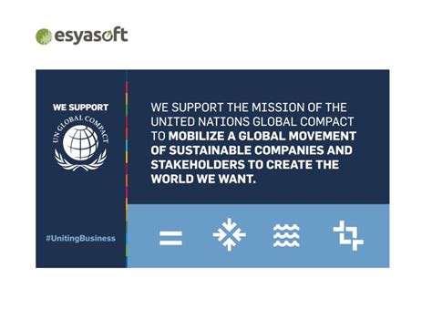 Esyasoft Holding On Linkedin Energy Un Esyasoft Sustainability Unitingbusiness