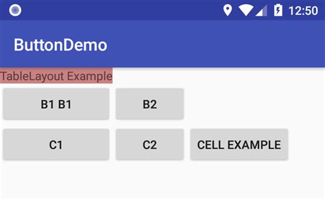 Tablelayout Và Tablerow Trong Lập Trình Android