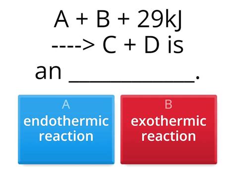 Thermochemical Equations Quiz