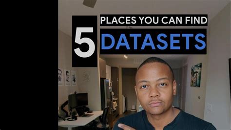 5 Places To Find Machine Learning Datasets Youtube