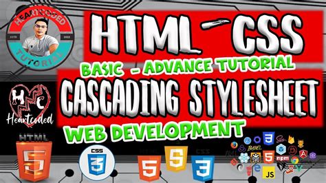 Css Basic To Advance Tutorial Complete Tutorial Heartcoded Tagalog