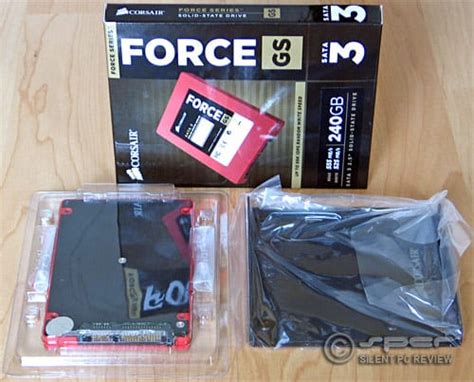 Corsair Force GS GB SandForce With Toggle Mode NAND Silent PC Review