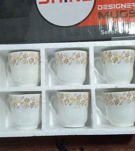 6 Pieces Tea Cup Set 6 Piece Ceramic Tea Cup Set 6 Pieces Shine Tea Cup Set 6 Piece Tea Mug