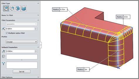 An Advanced Breakdown Of The SOLIDWORKS Fillet Feature Tool Engineers Rule