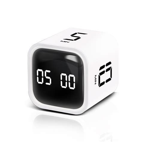 Vewingl Cube Pomodoro Timerrotation Timer5103060 Minutes And Custom Countdown