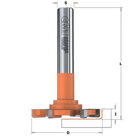 CMT-SHOP - Фреза для выравнивания поверхности Z6 S12