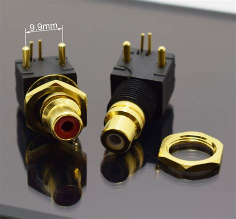 Isolated Rca Female Pcb Socket Diyaudio