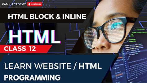 Block And Inline Elements In Html Youtube