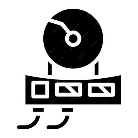 Premium Vector Friability Tester Line Illustration