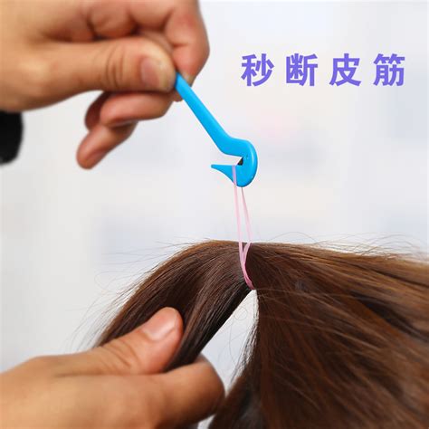 拆发神器儿童一次性皮筋拆发器宝宝女童编发工具割皮筋刀钩拆发刀 虎窝淘