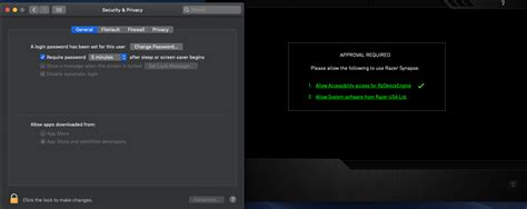 Razer Synapse MAC Mojave Allow System Software From Razer USA Ltd