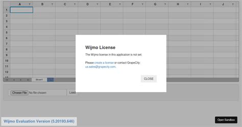 Flexsheet Import Csv File Codesandbox